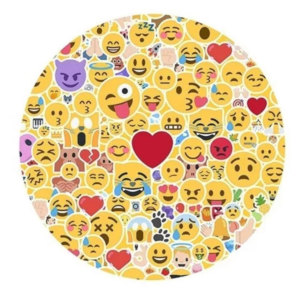 Panel Circular – Emoji — Yessi Moreira DecorParty.Uy