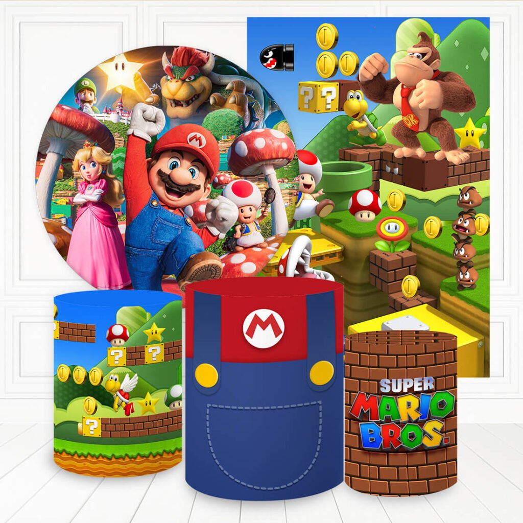 Kit panel circular,panel lateral trio de fundas – Mario Bross — Yessi ...