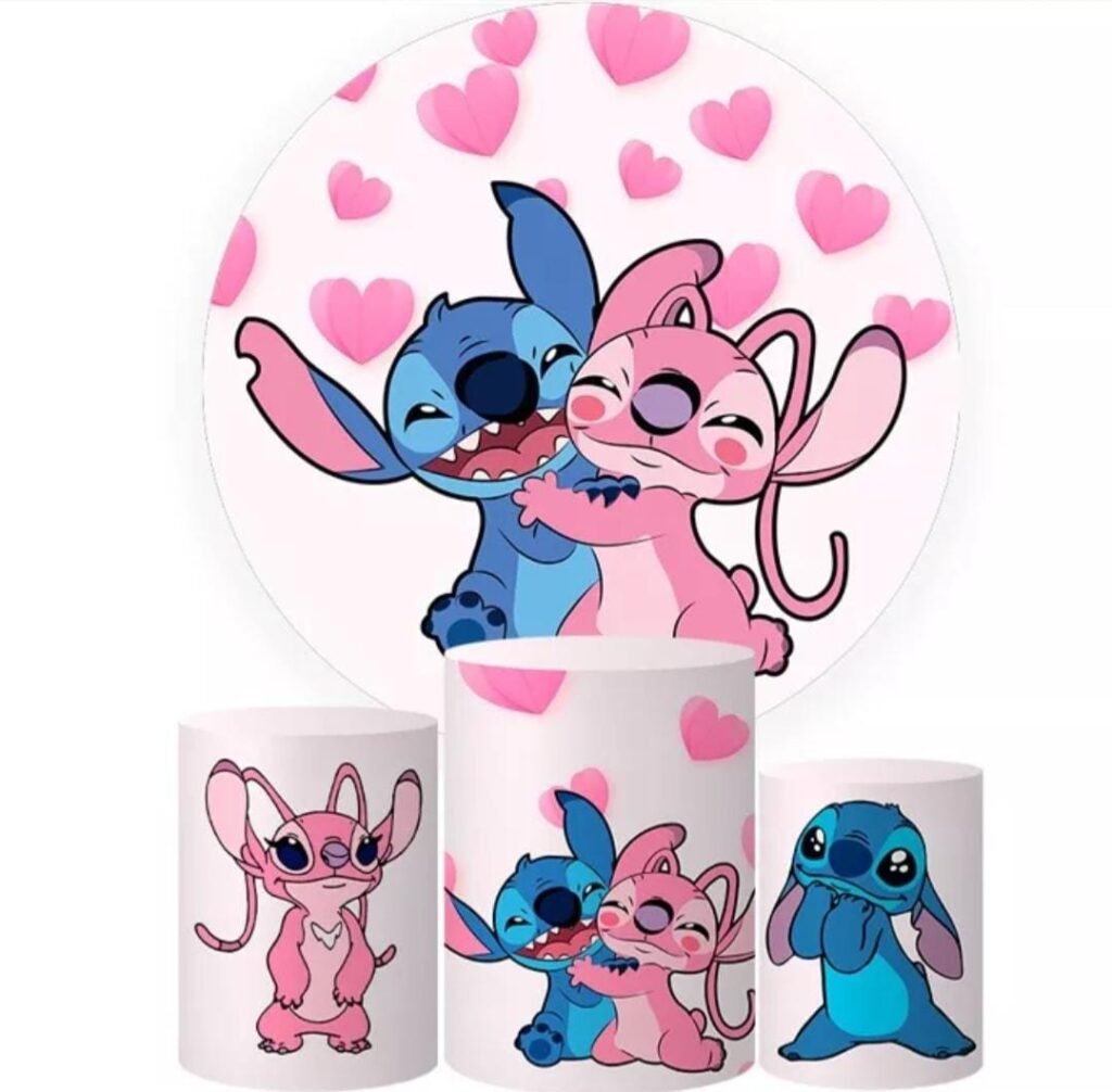Kit panel circular trio de fundas – Stitch & Angel Love — Yessi Moreira ...